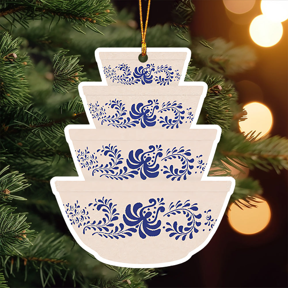 Mixing Bowl Stack Christmas Ornaments – FORMRY